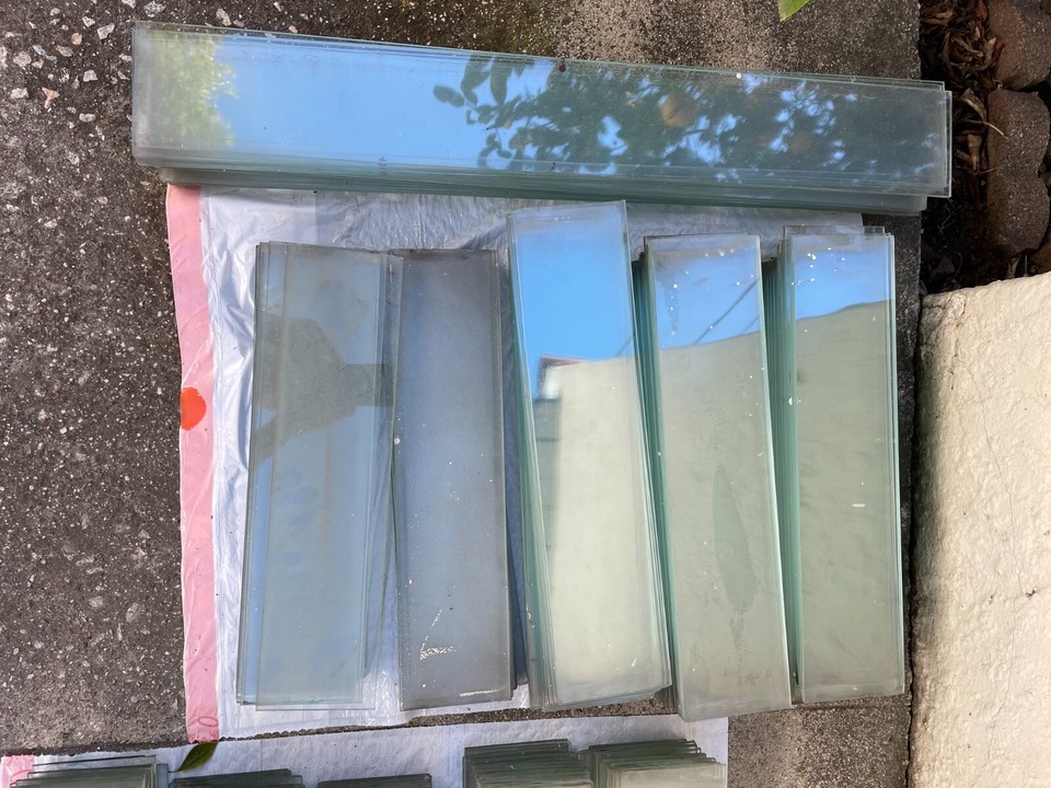 Headline: 1960’s Jalousie / Louver Window Glass Slats. | eBay