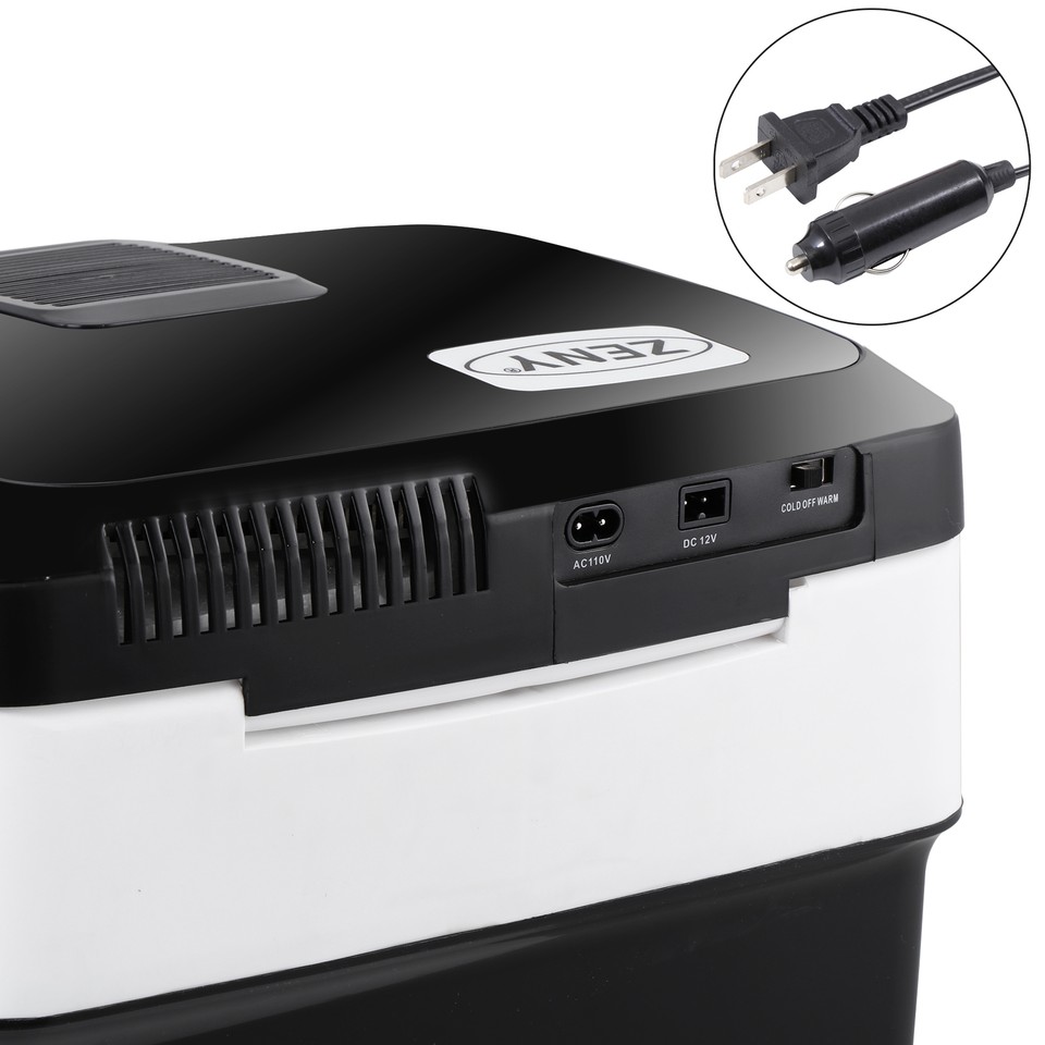 Car Refrigerator Plug In Camping Fridge Cooler 12DC & 110V AC for Car ...