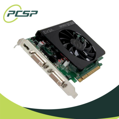 EVGA NVIDIA GeForce GT 630 1GB DDR3 GPU 2x DVI 1x Mini HDMI 01G-P3-2631 ...