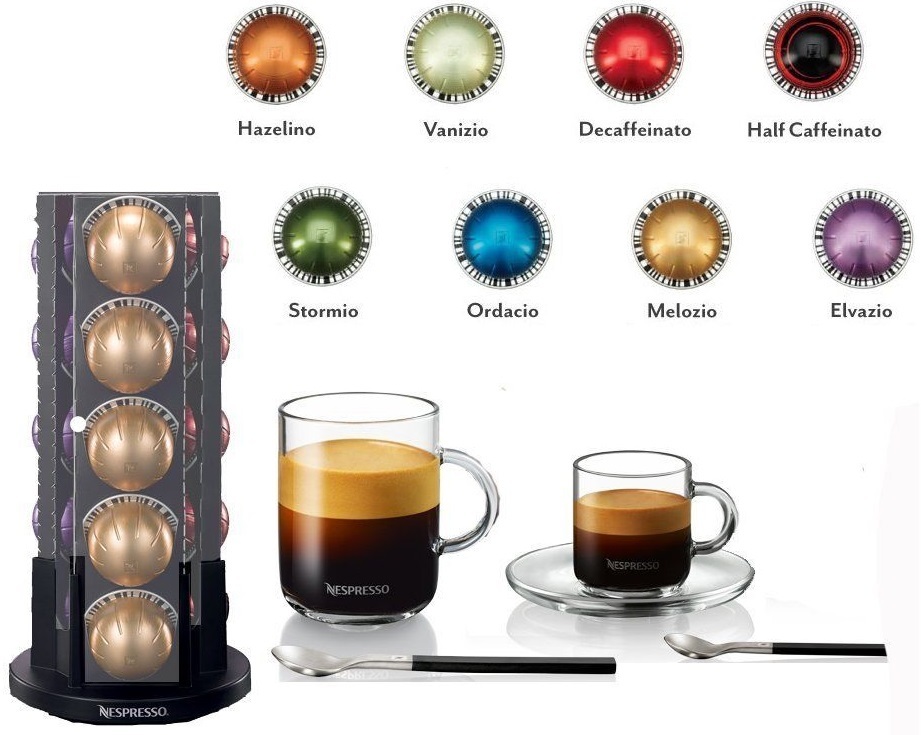 100 NESPRESSO VERTUOLINE CAPSULES COFFEE ESPRESSO Pods VERTUOPLUS ...