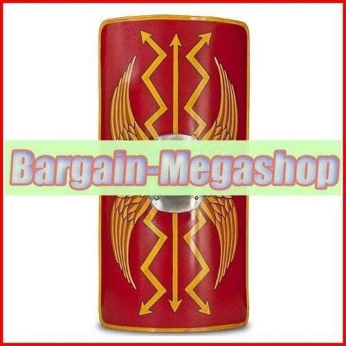 Functional Medieval Roman Armour Legion Scutum Shield 18G Steel Jumbo ...