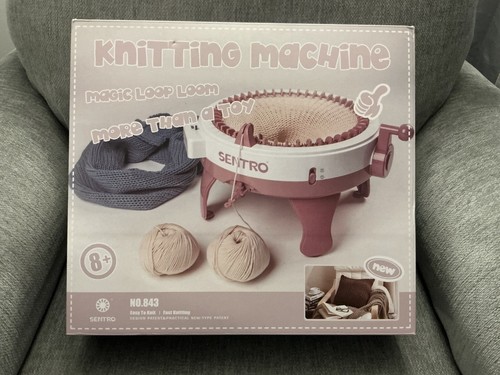 Sentro 48 Pins Knitting Machine, circular Knitting Machine w/ Row ...