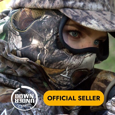 OFFICIAL DOWN UNDER OUTDOORS Premium Camouflage Hunting Face Mask For ...