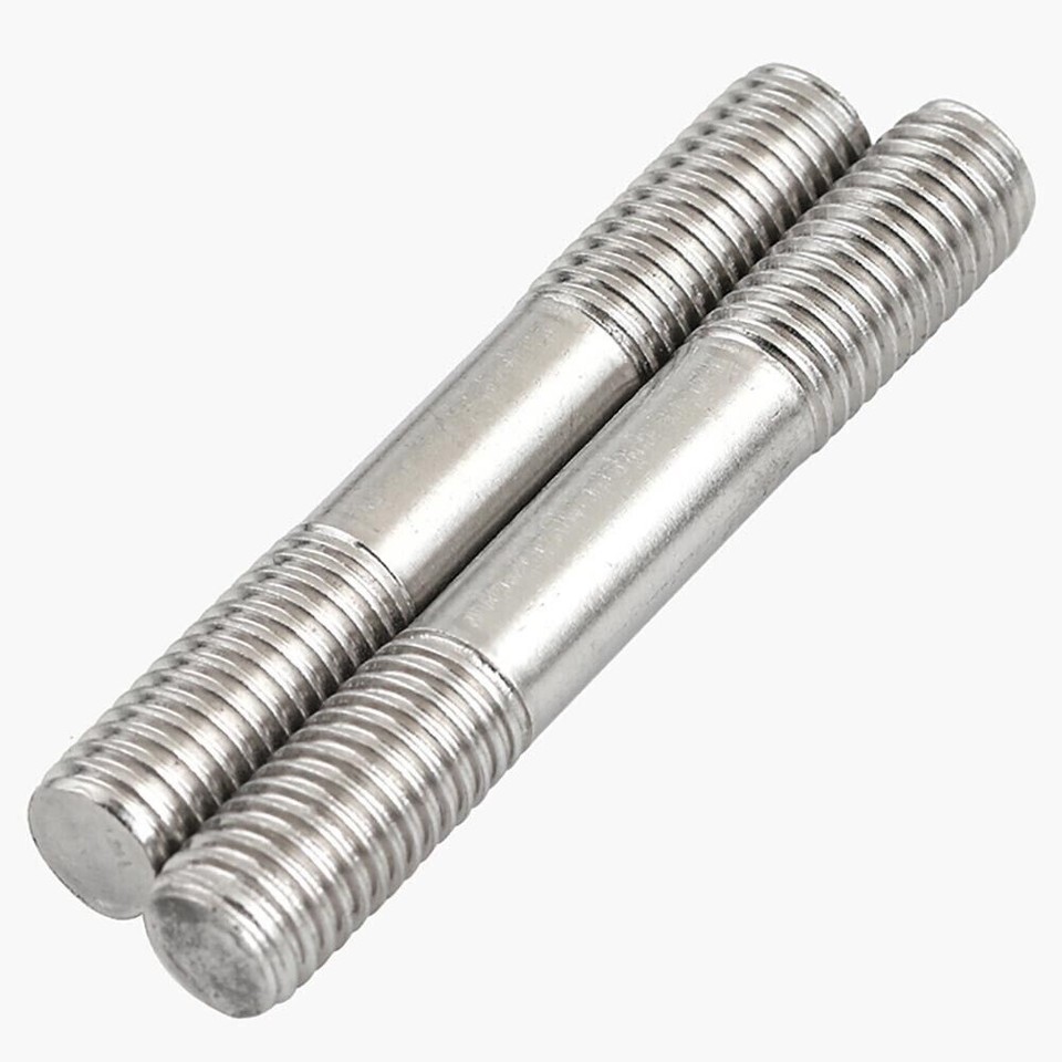 M6 6mm Double End Threaded Stud Bar Rod Bolts 304 (A2) Stainless Steel ...