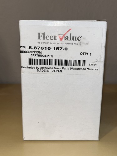 Isuzu Truck Fleet Value Fuel Filter 5-87610-157-0 | eBay