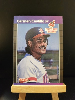 1989 Donruss - #374 Carmen Castillo CLEVELAND INDIANS/GUARDIANS | eBay