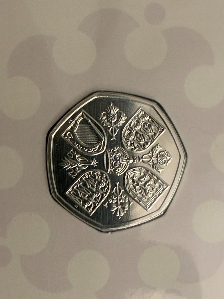 2022 Queen Elizabeth II Memorial 50p Fifty Pence - Brilliant ...