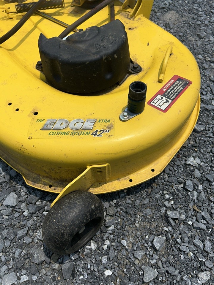 John Deere X300 X304 X310 Tractor Side Discharge 42” Lawn Mower Deck ...