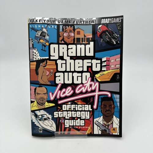 Grand Theft Auto (GTA) Vice City Official Strategy Guide No Map ...