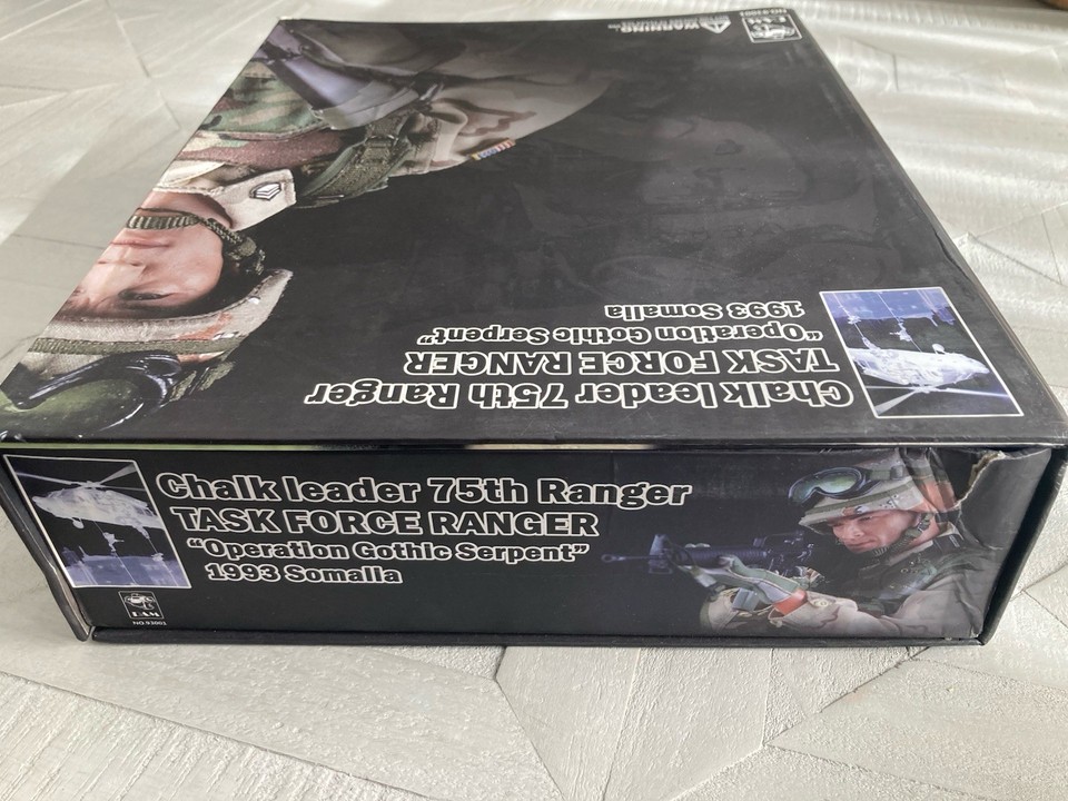 1/6 DAM Toys Chalk Leader 75TH Ranger TASK FORCE RANGER Op.Gothic ...