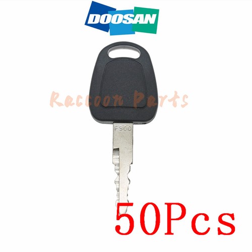 50pcs Fits Doosan Bobcat Terex Daewoo F900 Equipment key Excavator ...