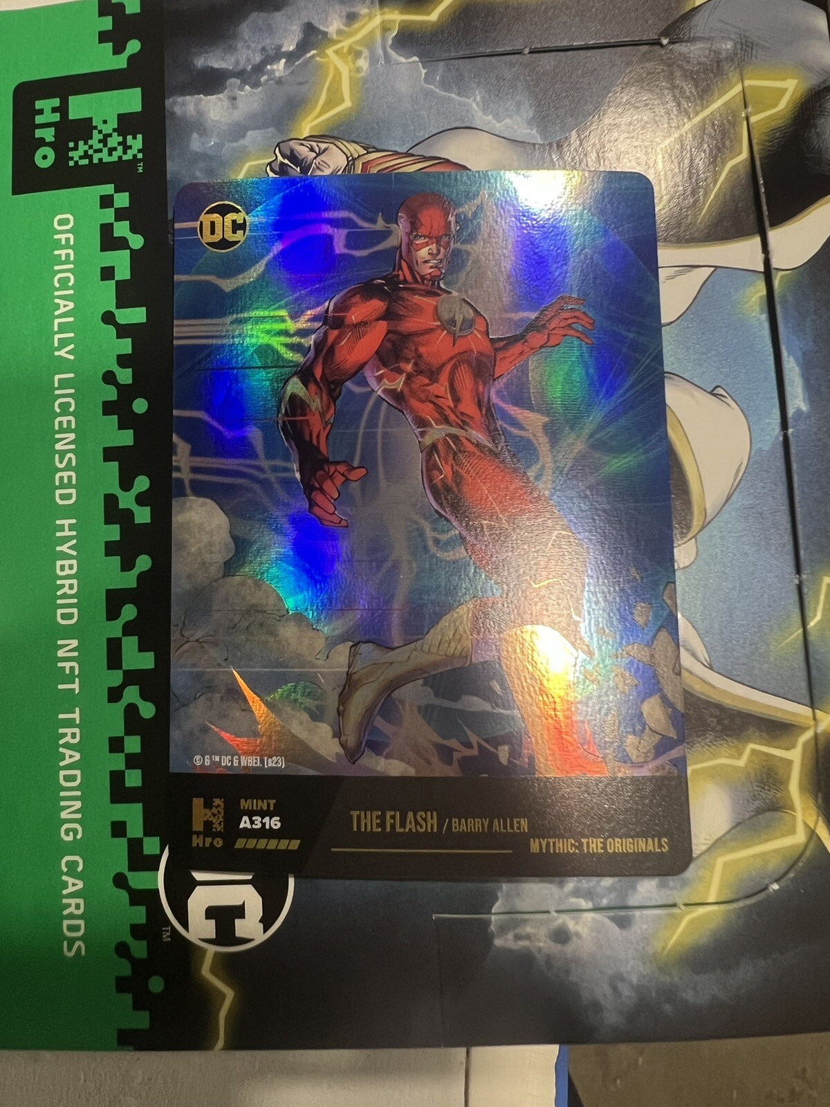 THE ORIGINALS HRO Chapter 3 Shazam Mythic The Flash #A316 Physical Card ...