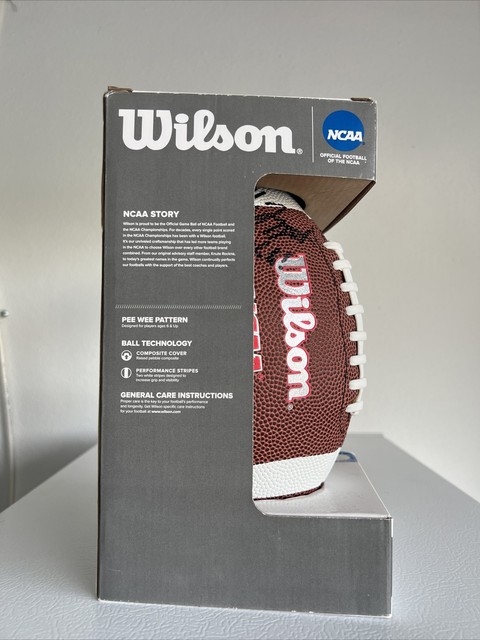 Wilson NCAA Red Zone Football 1001 PEEWEE Size Wtf1572 for sale online ...