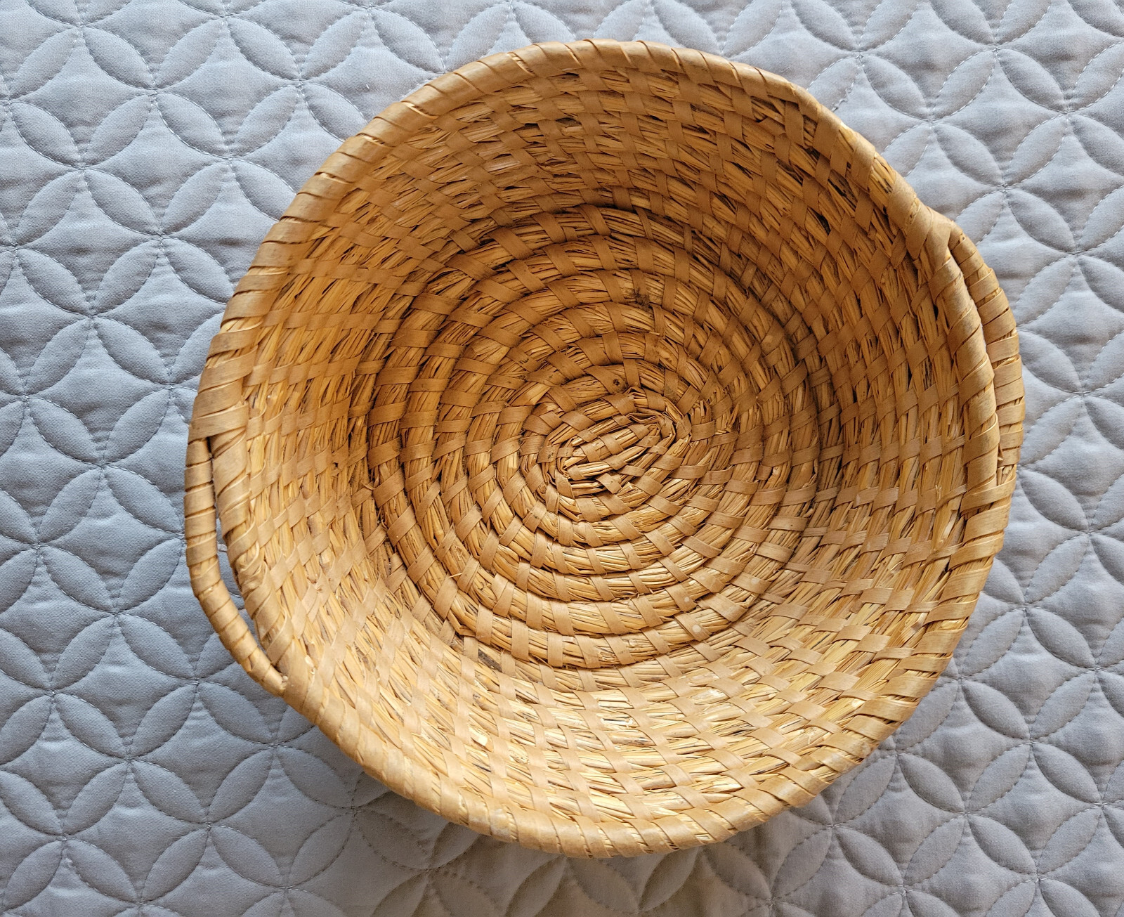 Old Basket Rye Grass Sweetgrass Vintage Antique Primitive Rustic ...