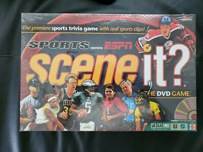 2005 ESPN Scene It? Sports DVD Trivia Game Powered by ESPN NEW Old ...