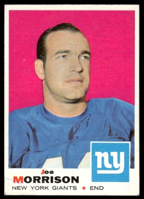 1969 Topps Joe Morrison ^ New York Giants #175 | eBay
