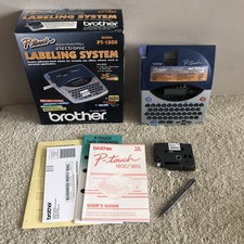 Brother Model Pt-1800 C Touch Labeling System Electronic Old Stock for ...