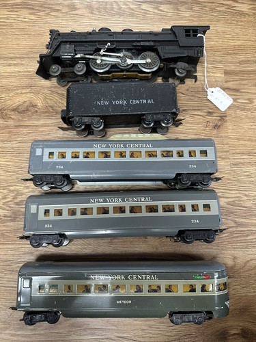 Marx 333 New York Central Illuminated 234 Meteor Observation Passenger ...