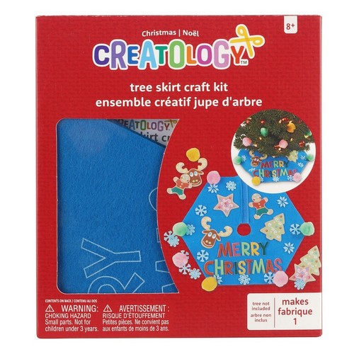 NEW-Creatology Christmas Tree Skirt Kids 8+ Holiday Craft Kit -Arts ...