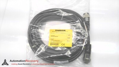 TURCK RSM RKM 34-6M/S4000, POWERFAST DOUBLE-ENDED CORDSET, U-57319, NEW ...