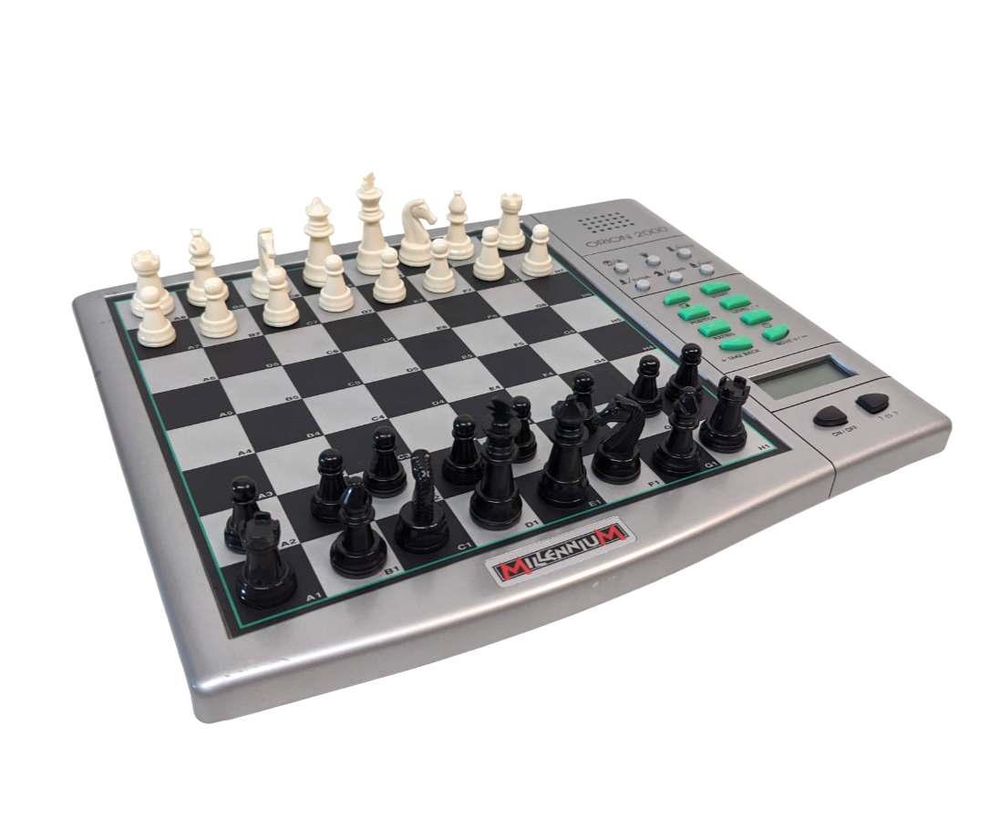 Millennium Orion 2000 - Schachcomputer 2 in 1 Schach + Dame 🎲 Vintage ...