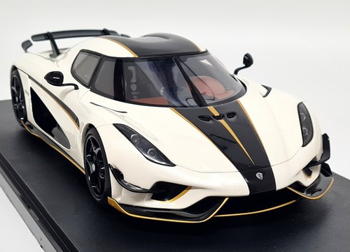 GTSpirit 1/18 Koenigsegg Regera World Record White 2023 Resin Scale ...