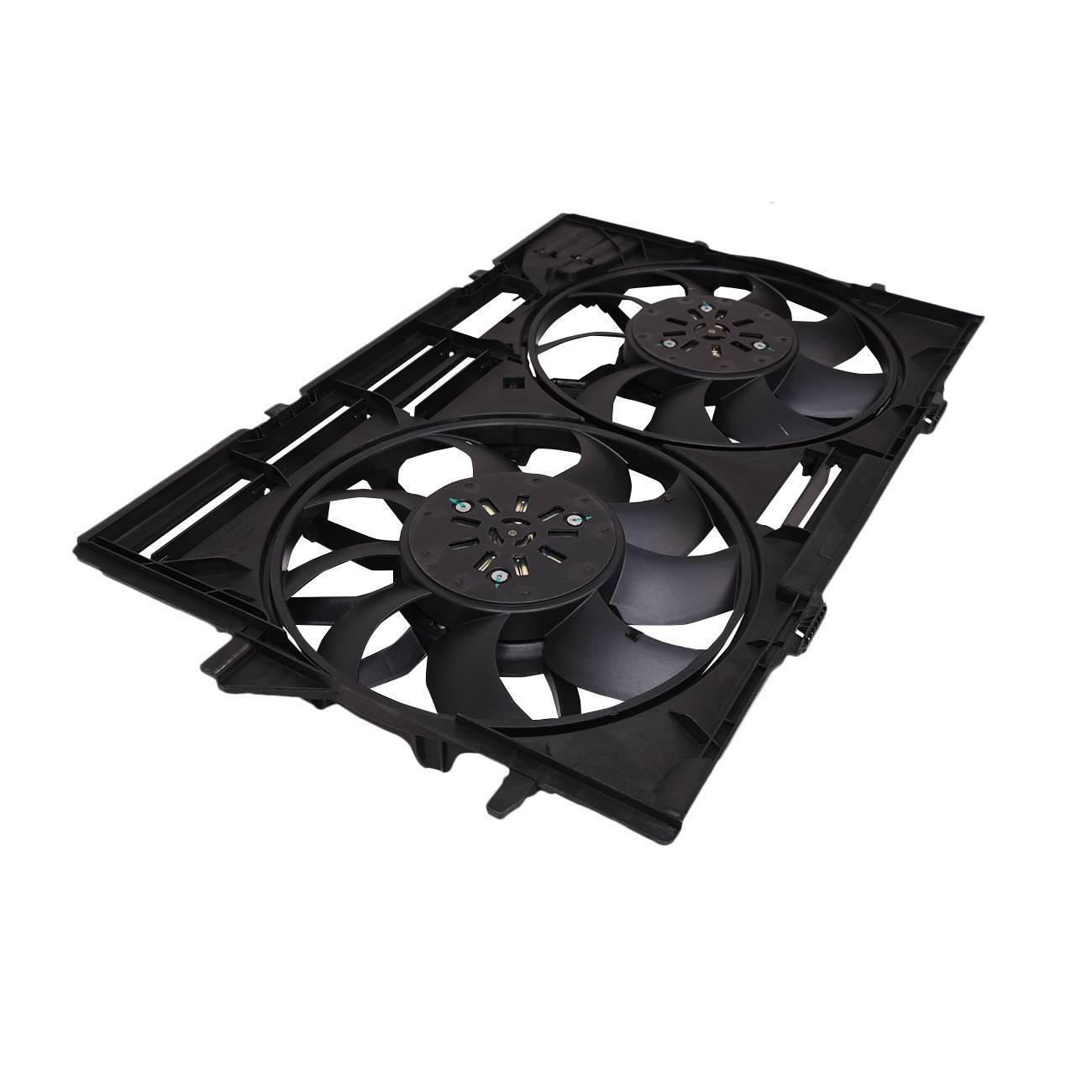 Radiator Cooling Fan Assembly Fits Porsche Macan 2.9L 3.0L 3.6L 15-22 ...
