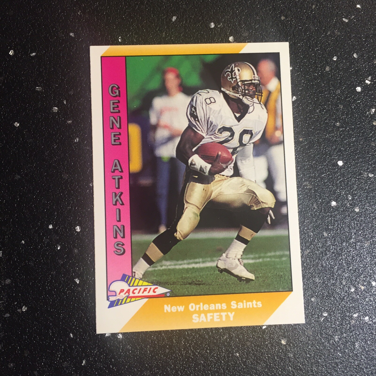 Gene Atkins 1991 Pacific Football #322 NFL New Orleans Saints Safety | eBay