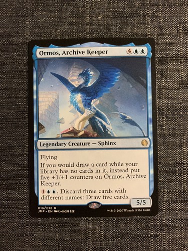Ormos, Archive Keeper - Mint - Jumpstart - MTG Magic The Gathering | eBay