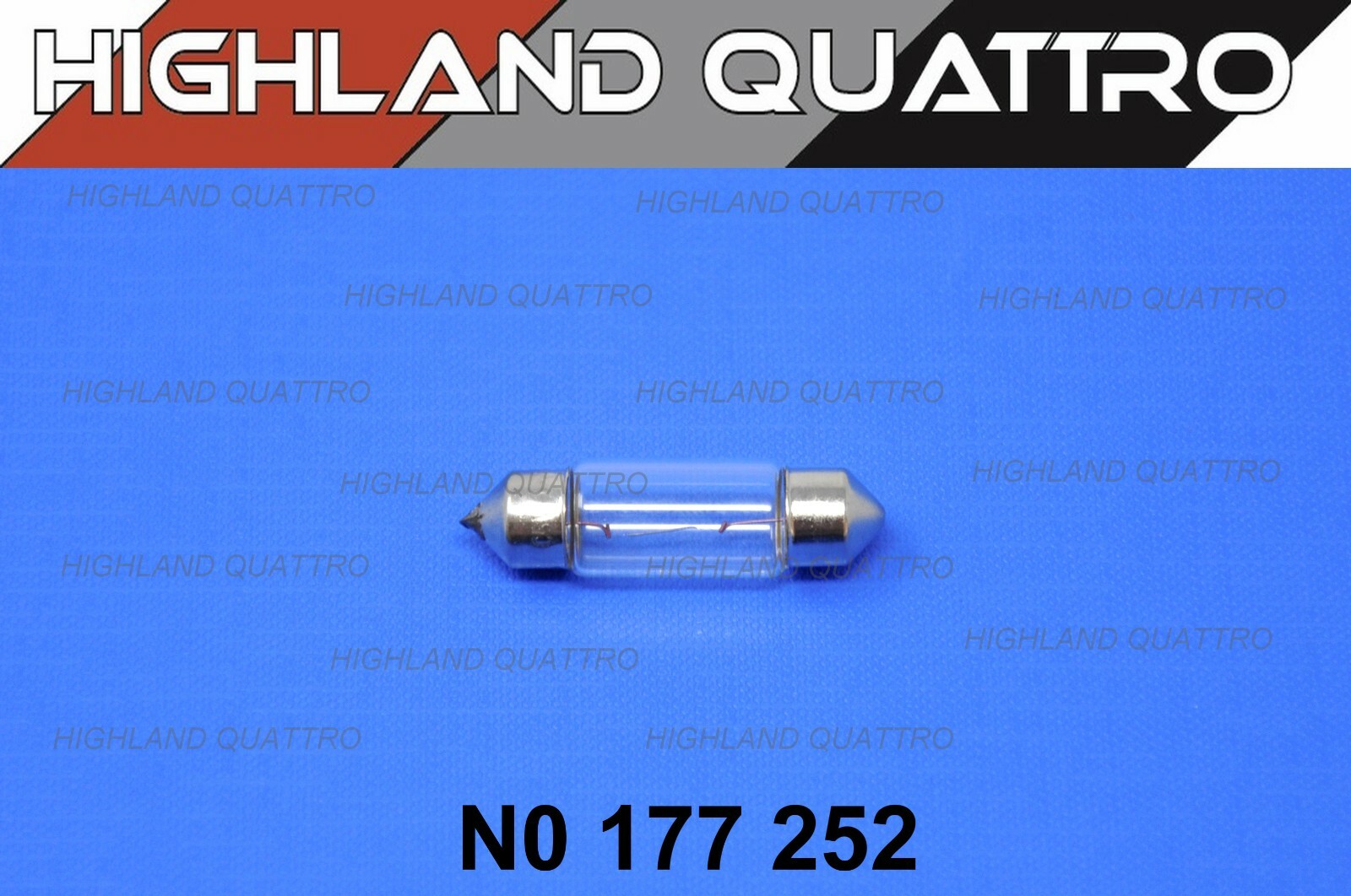 AUDI ur quattro / coupe number plate light replacement bulb N0177252 ...