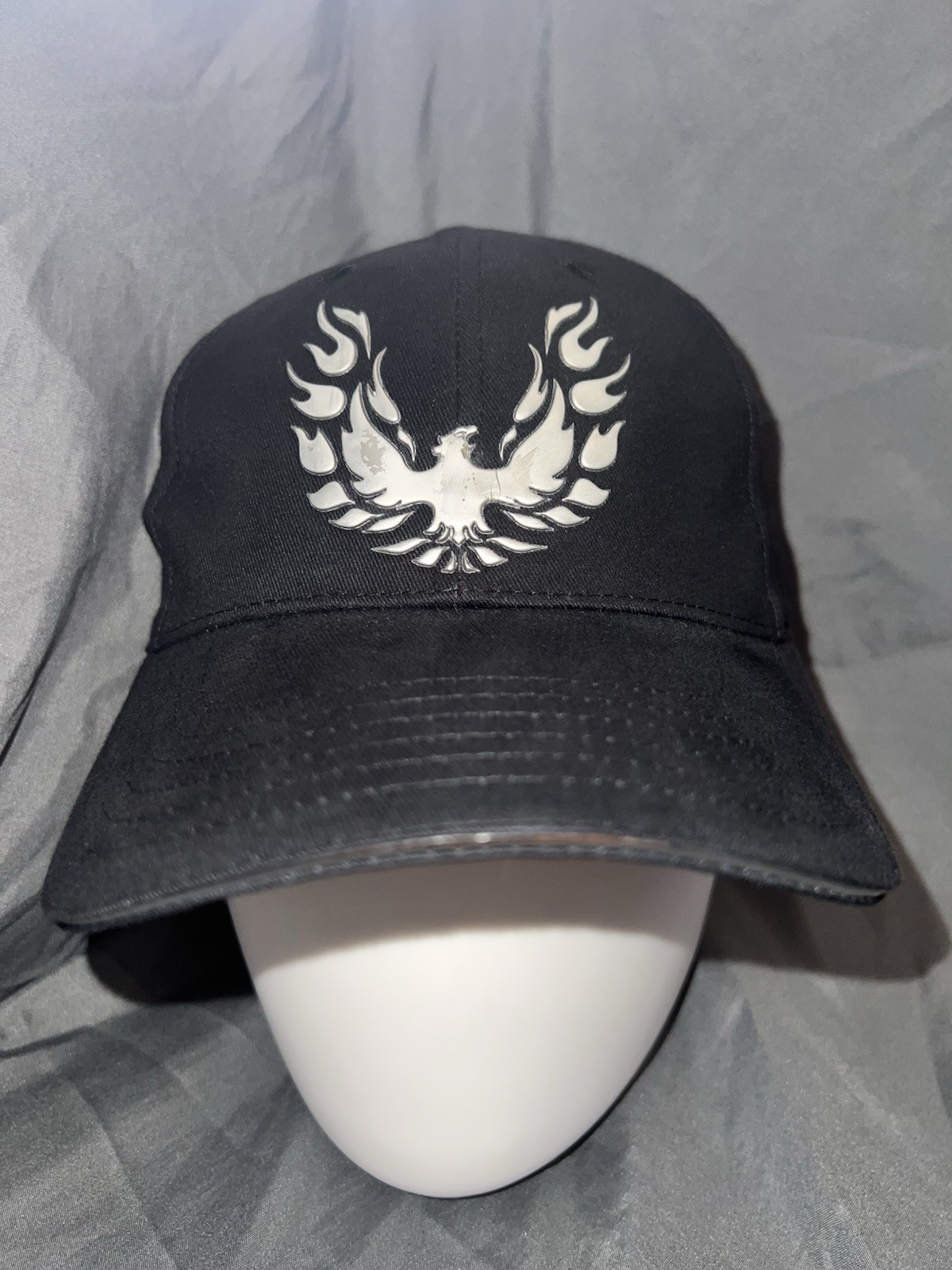 Pontiac Firebird Hat - Silver/metal Emblem - Adjustab… - Gem