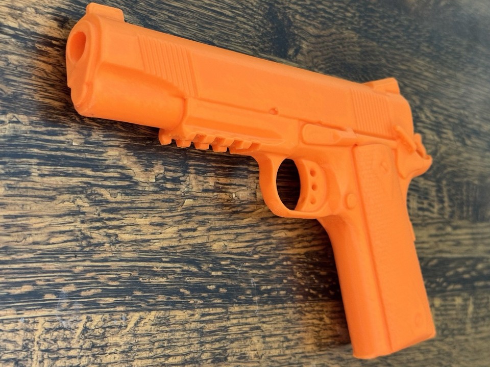 Colt 1911 Rail Gun - Any Color Practice Aid - Replica Training Prop | eBay