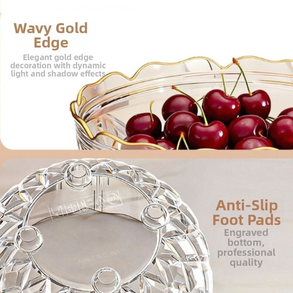 Moisture-Proof Transparent Candy Jar Candy Cup Dried Fruit Storage ...