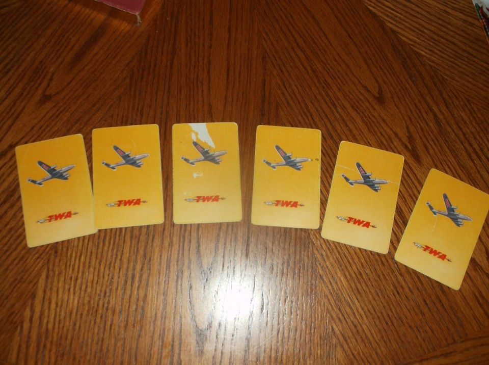 RARE 1948 &1952 Lockheed Vintage Double deck of playing cards, in ...