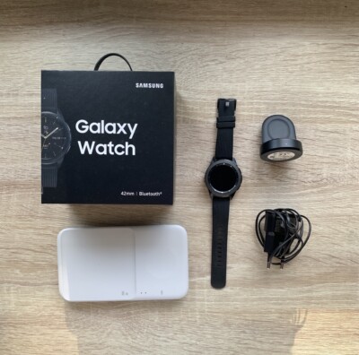 Samsung Galaxy Watch SM-R810 Midnight Black, 42mm, OVP+ Wireless ...