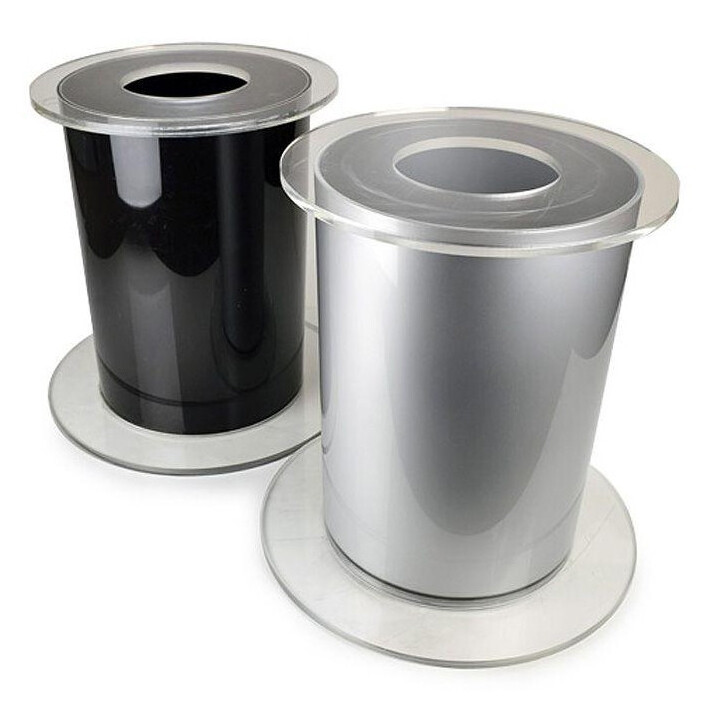 biOrb Aquarium Stand 105 Black/White Tank Display Acrylic Modern Unit ...