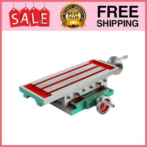 VEVOR Milling Working Table 17.7 X 6.7 Inch, Compound Milling Machine ...