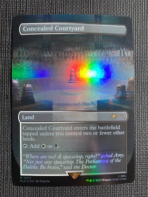 Concealed Courtyard - Borderless Foil - Secret Lair MTG | eBay Australia