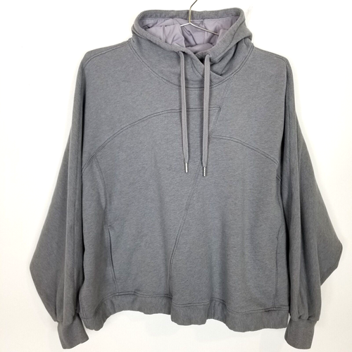 Lululemon Women Broken Beats Hoodie Sz L/XL Gray Pullover Athletic ...