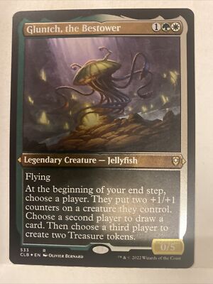 MTG Gluntch, the Bestower Battle for Baldur's Gate 275/361 Foil Etched ...