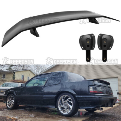 Gloss Black 46" Car Rear Trunk Spoiler Lip Wing Racing For Pontiac ...