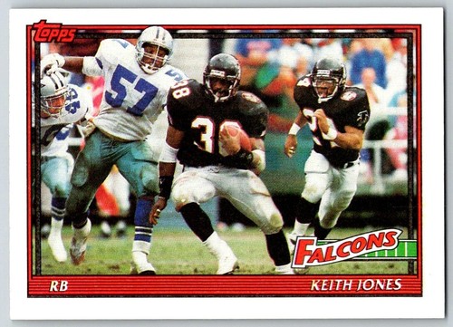 1991 TOPPS KEITH JONES ATLANTA FALCONS #570 | eBay