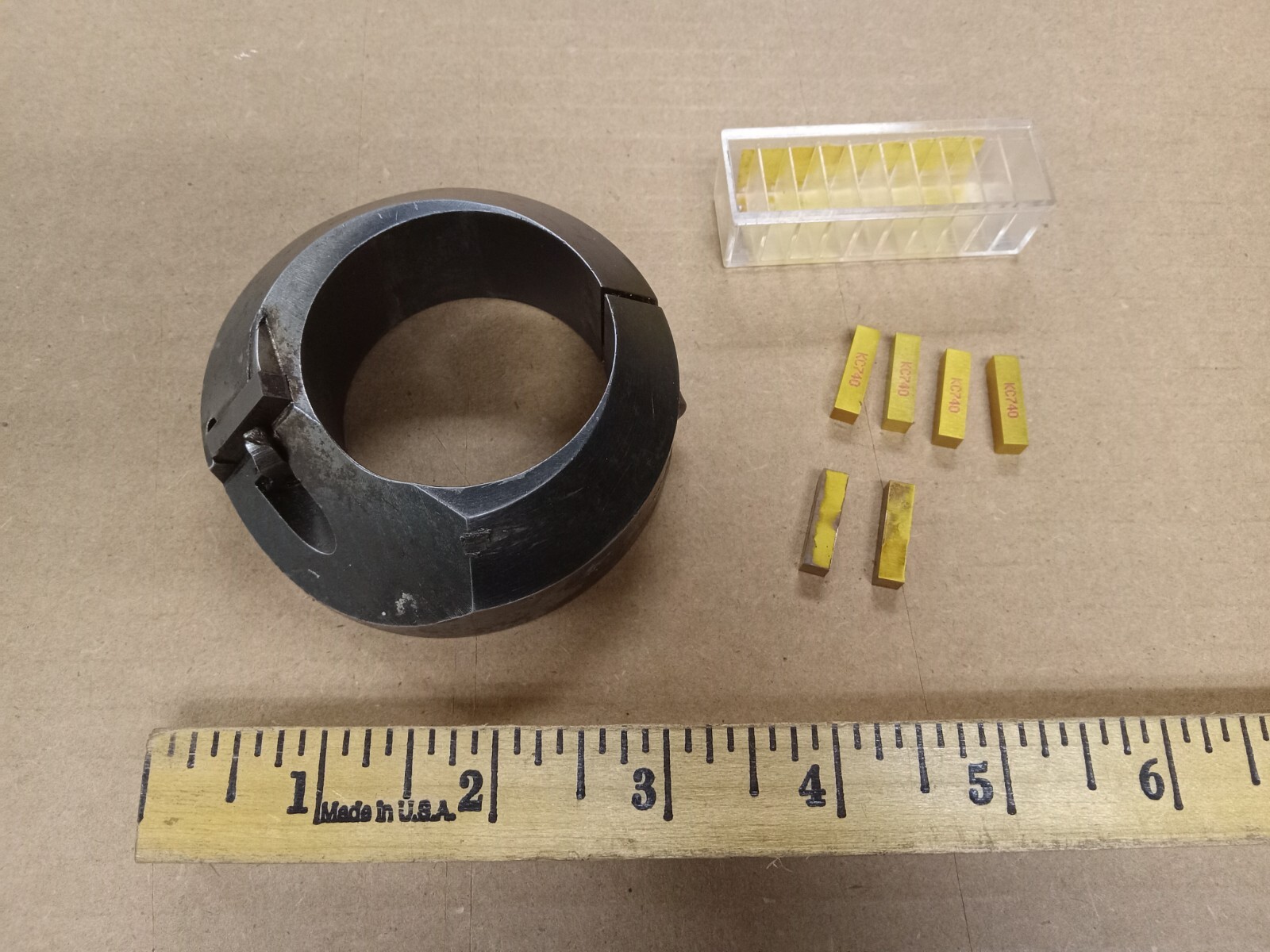 Kennametal Chamfer Ring for 2” Drills, with Inserts | eBay