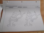 1995 Aliens Bupkus Void Space Jam model sheets for art designers ...