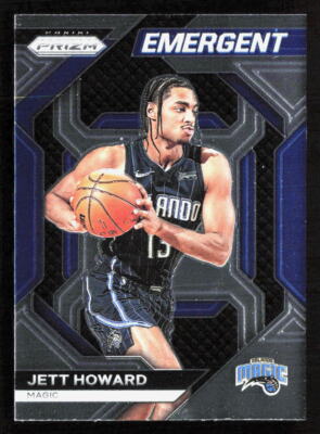 2023-24 Panini Prizm Jett Howard #5 Emergent RC Orlando Magic | eBay