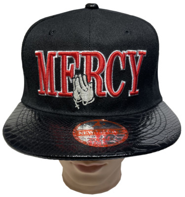 MERCY PRAY Embroidered Snapback Cap Adjustable Baseball Hats Lot Free ...