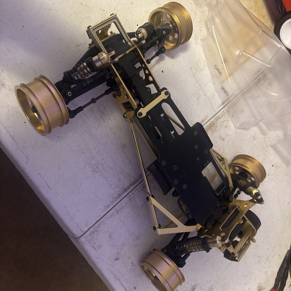 Original Kyosho Gold Turbo Optima Radio Control Car 1/10 4WD | eBay