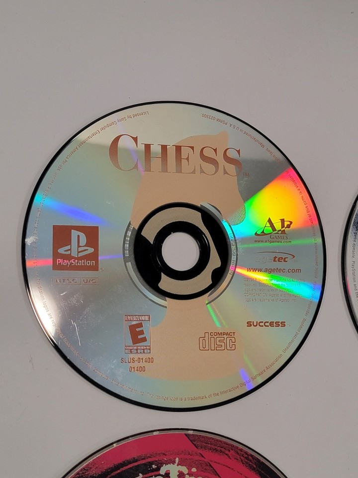 10 Loose PS1 Disc Video Game Lot - PlayStation 1 Games, Chess Toy Story ...