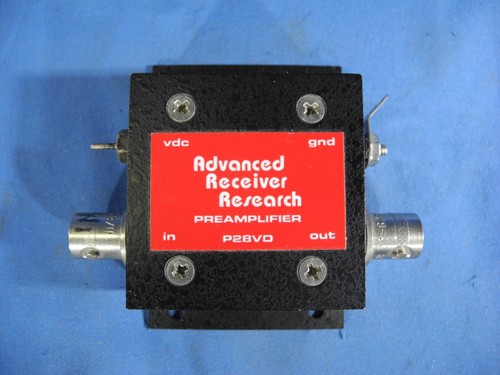 Advanced Receiver Research Preamp P28VD Freq 28-30 MHz 10 Meters ...