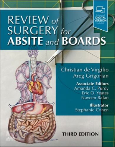 Review of Surgery for ABSITE and Boards by 9780323870542| eBay
